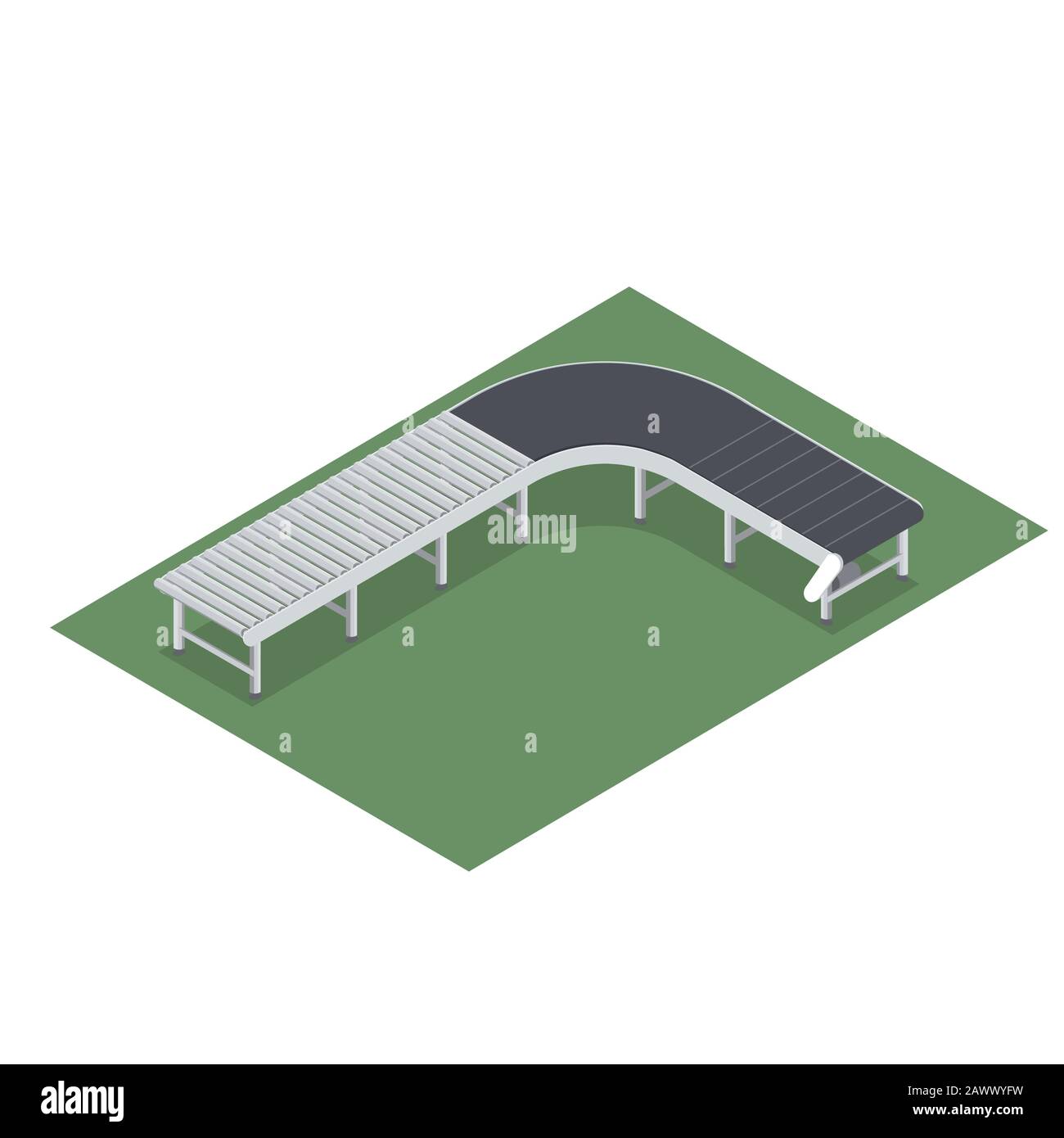 Conveyor Stock Vector Images - Alamy