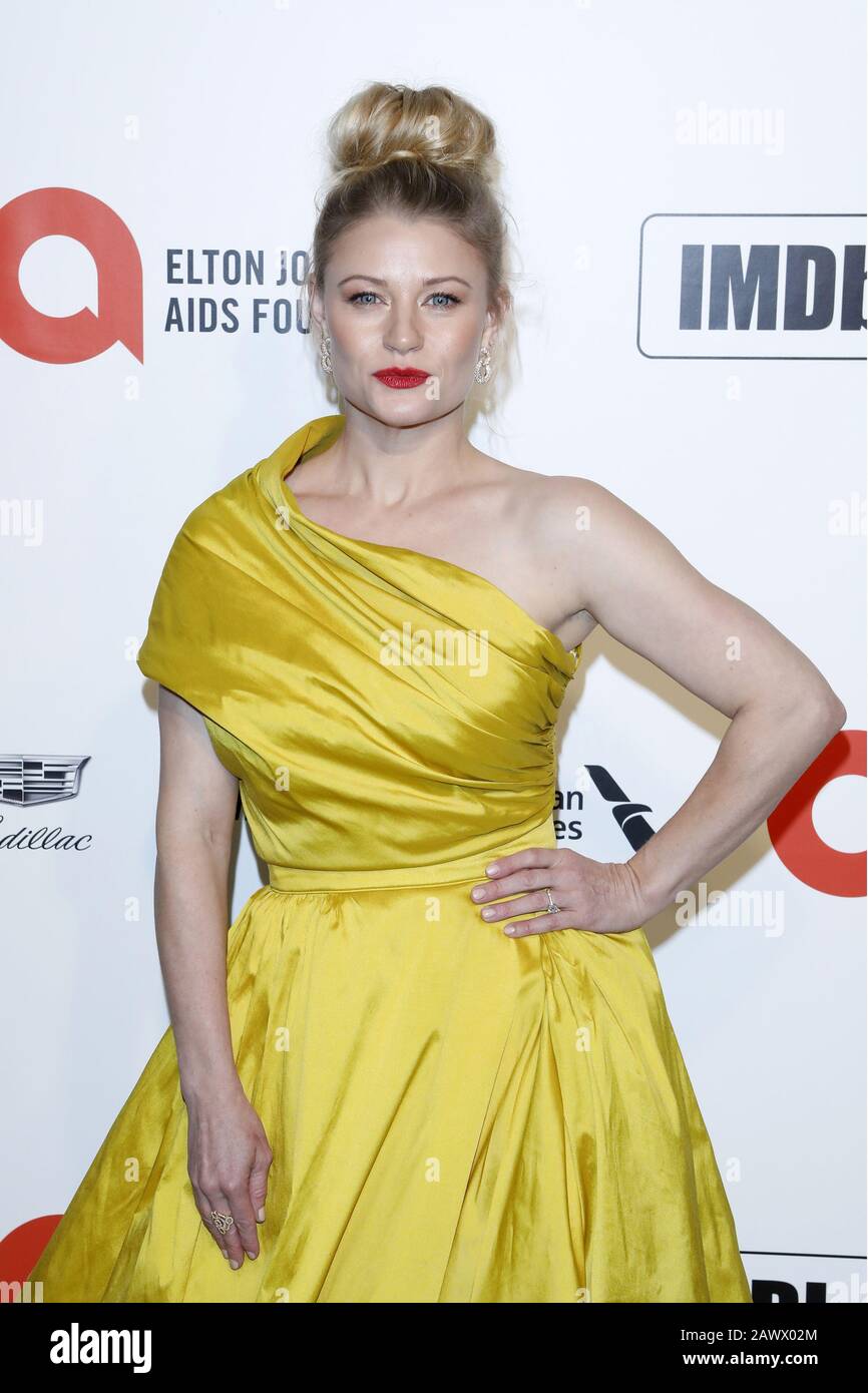 February 9, 2020, West Hollywood, CA, USA: LOS ANGELES - FEB 9: Emilie ...