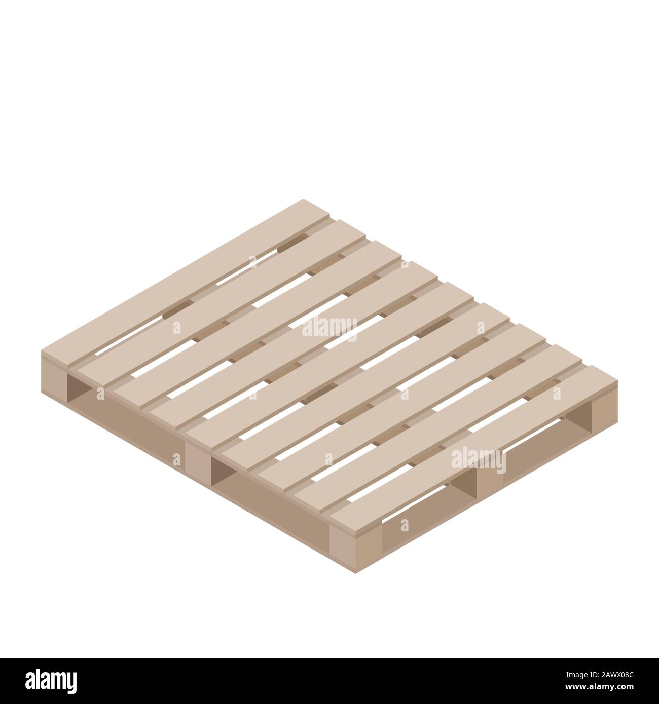 Wood pallet cartoon Stock Vector Images - Alamy