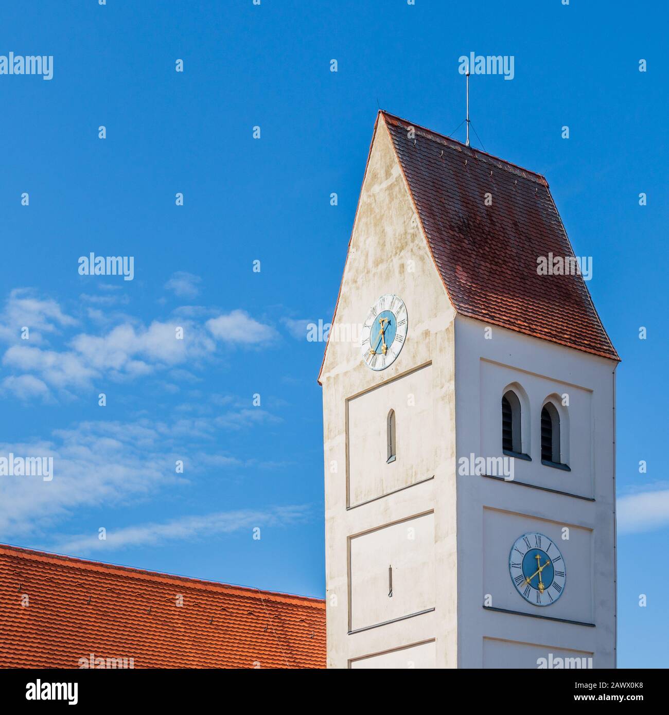 Municipal Germering, District Fürstenfeldbruck, Upper Bavaria, Germany ...