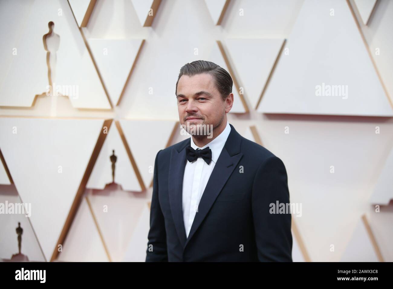 Los Angeles, USA. 9th Feb, 2020. Leonardo DiCaprio arrives for the red ...