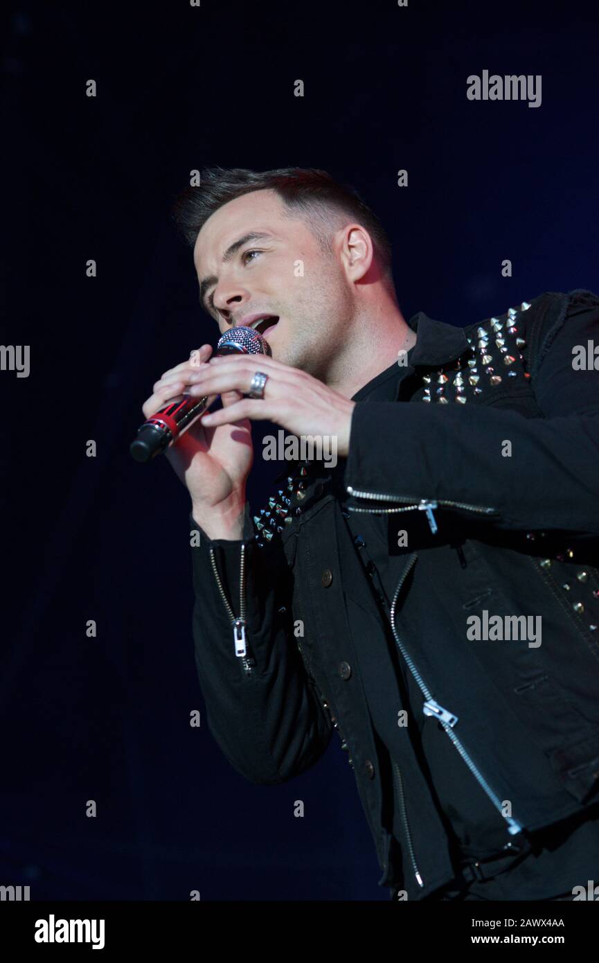 Shane Filan Of Westlife Performing Live At The Midlands Festival 2010