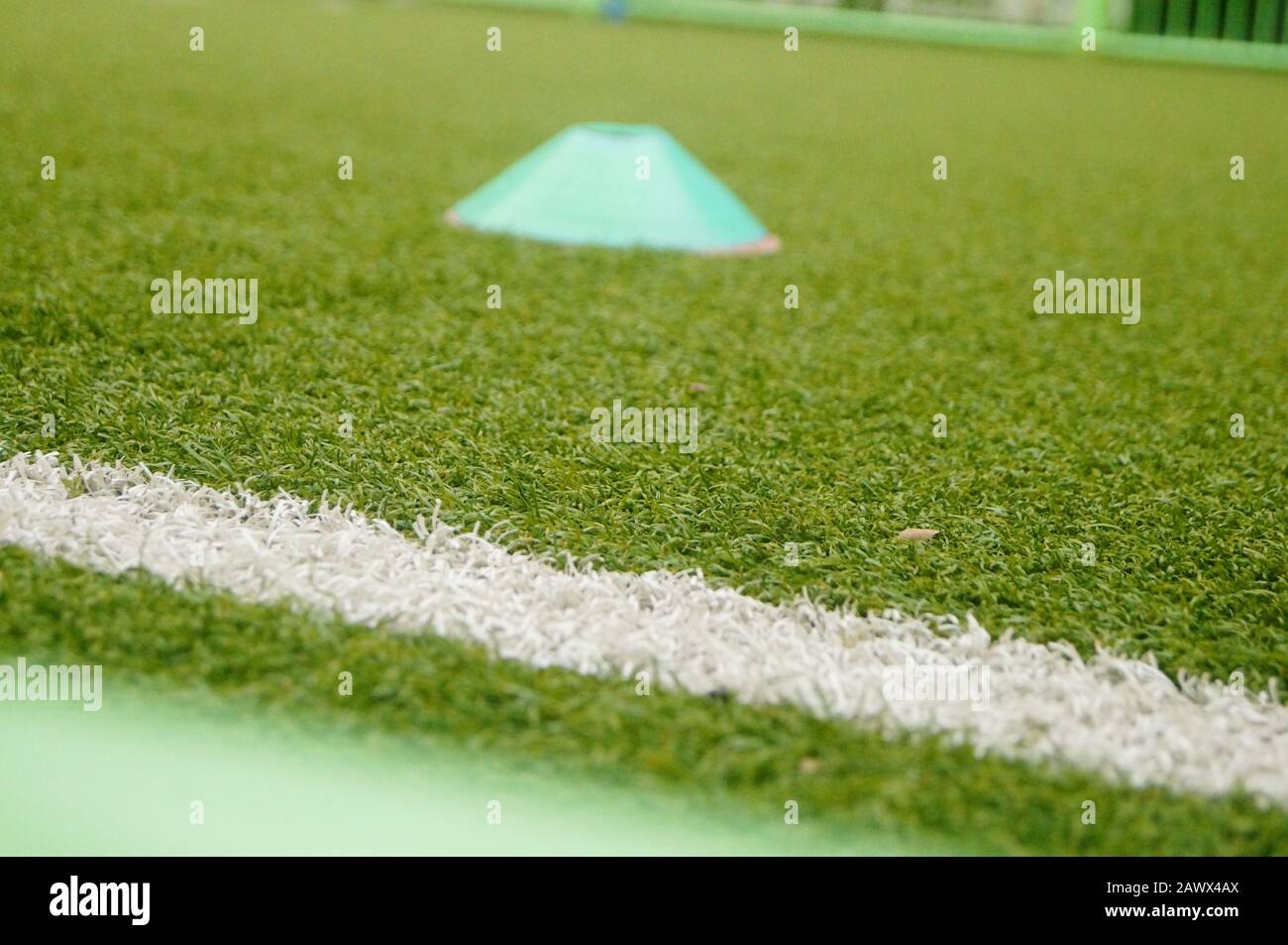 Soccer practice area Stock Photo - Alamy