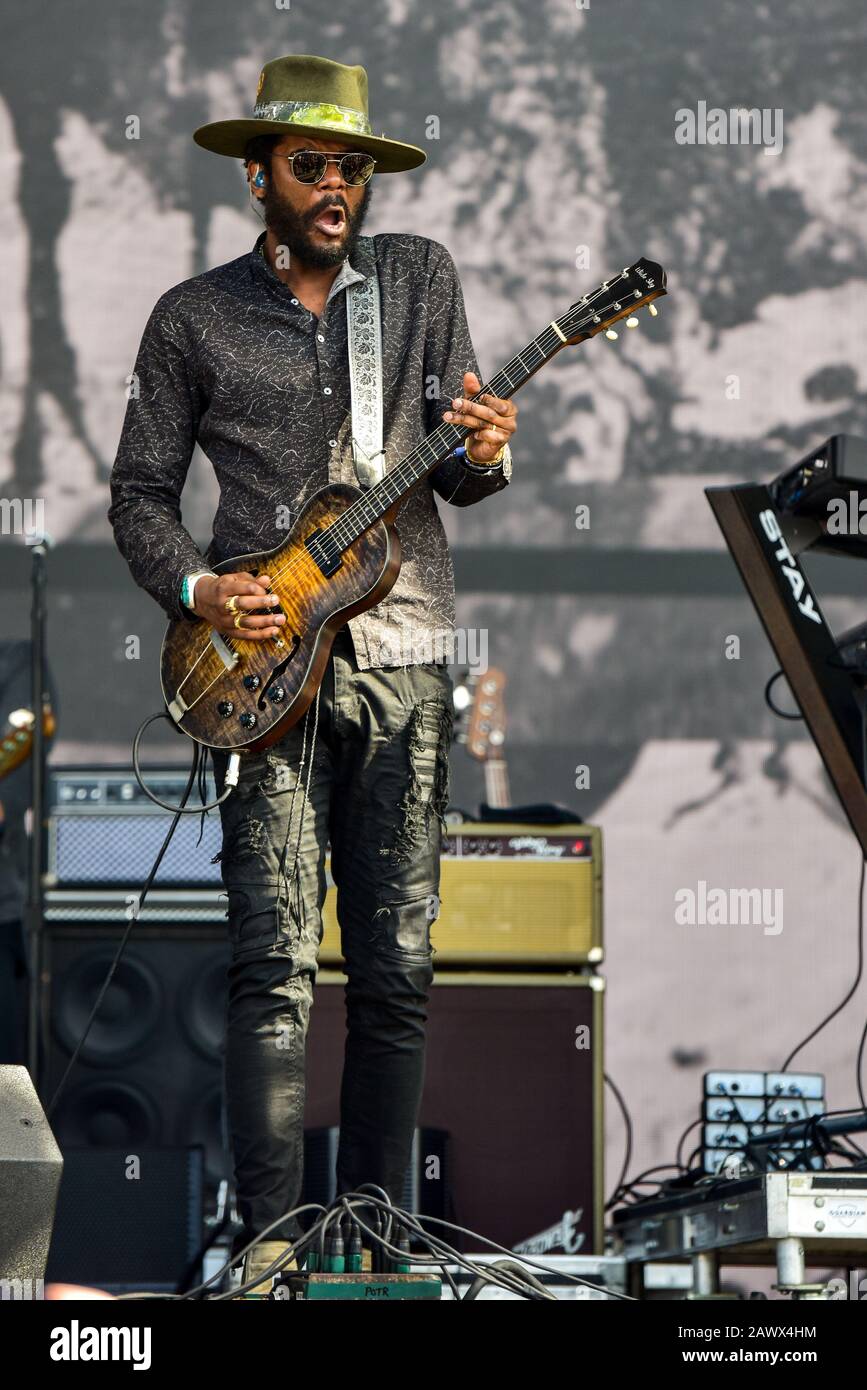 Gary clark jr concert hi-res stock photography and images - Alamy