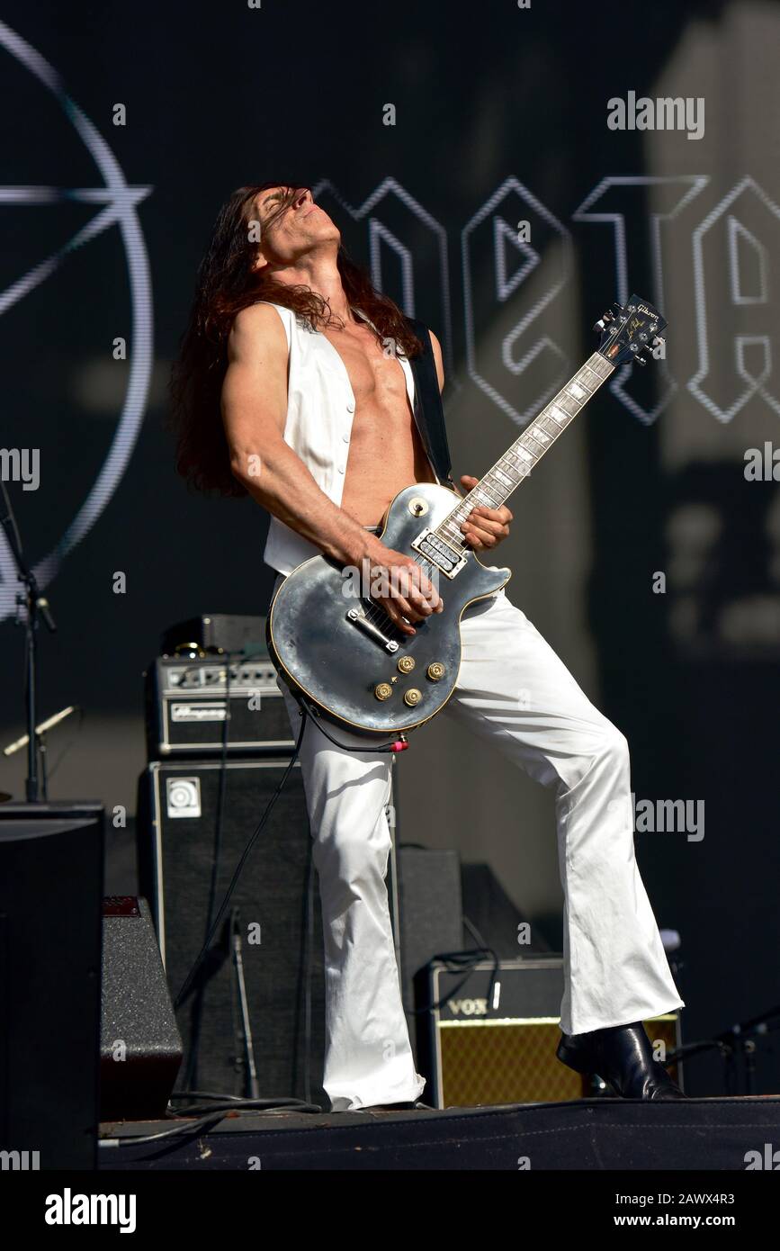 The band Chevy Metal on Stage at BottleRock 2019 Stock Photo - Alamy
