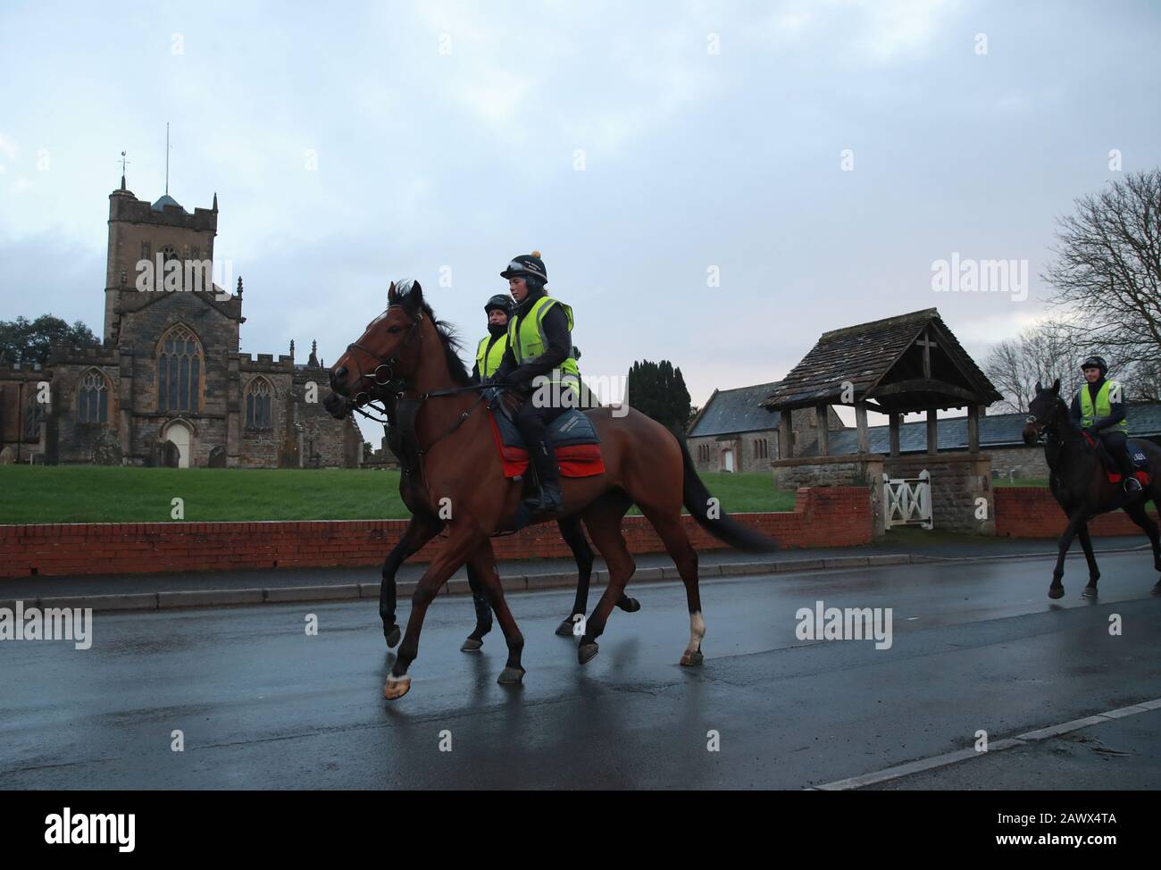 Visit to paul nicholls stables hi-res stock photography and images - Alamy