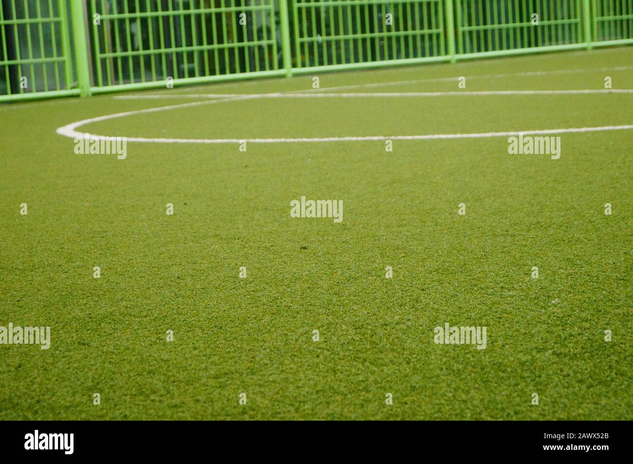 Soccer practice area Stock Photo - Alamy