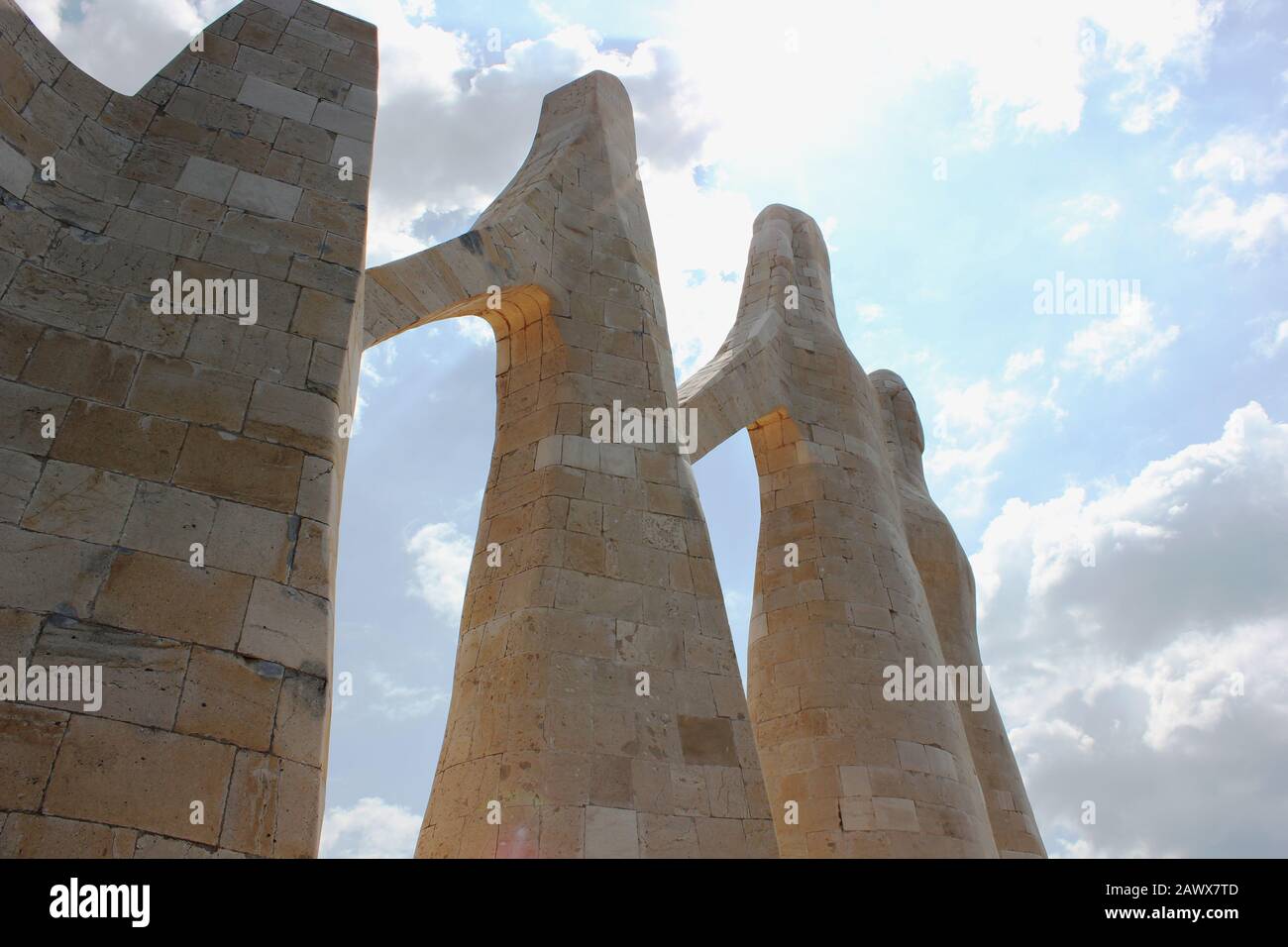 Monument of Zalongo or Zalogo Preveza Greece Stock Photo - Alamy
