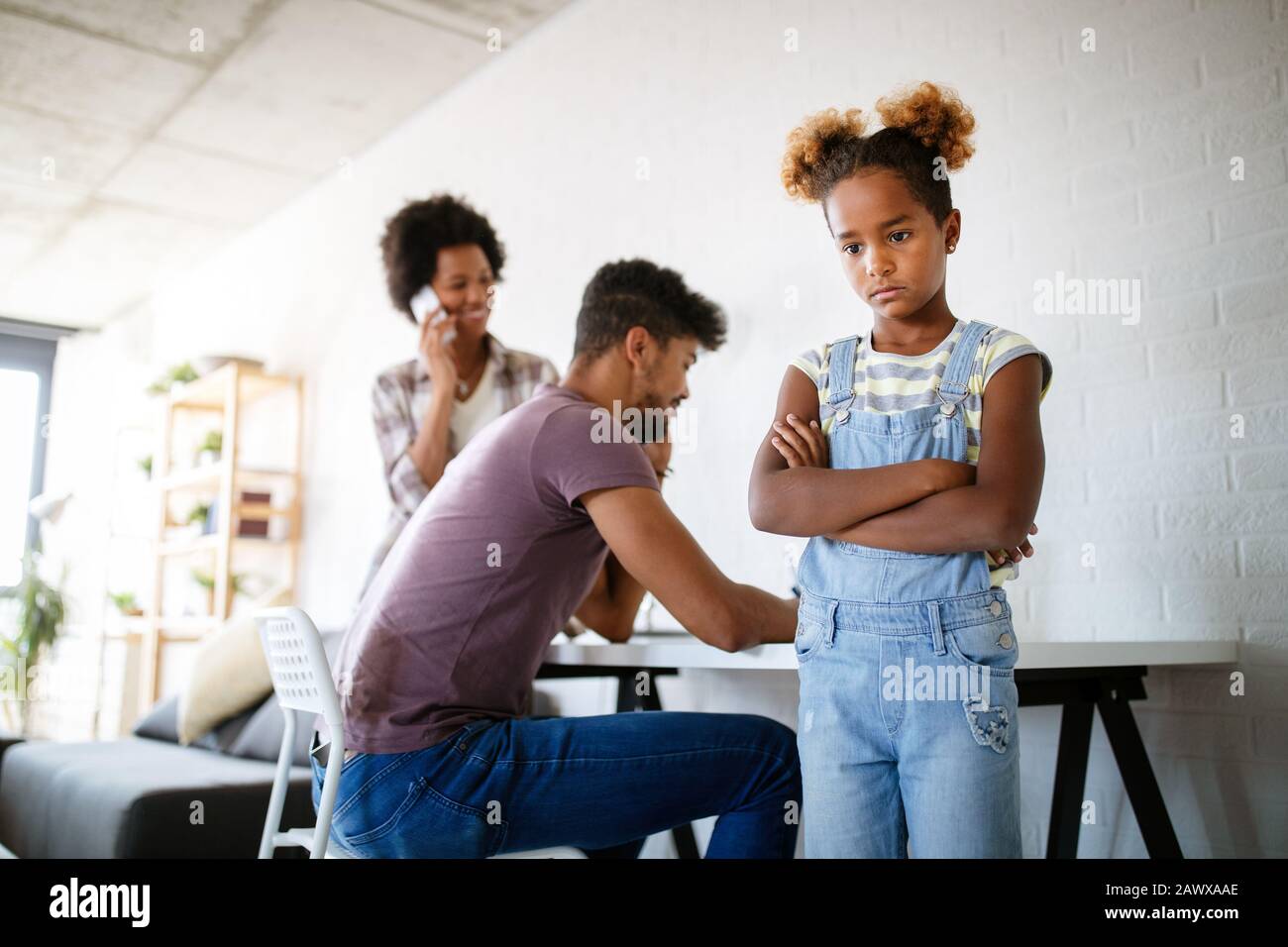 Neglected child parent hi-res stock photography and images - Alamy