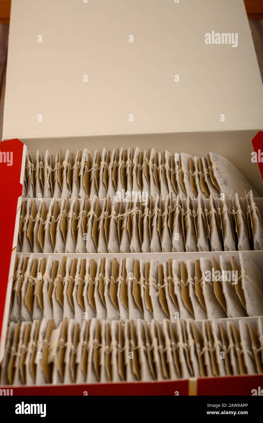 White Dry Tea Bag High Resolution Stock Photography and Images - Alamy