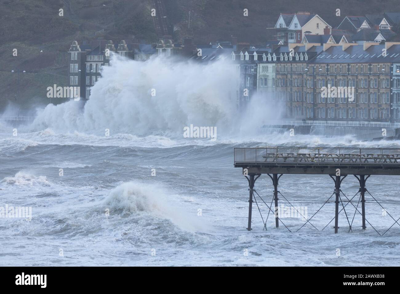 Aberystwyth weather hi-res stock photography and images - Alamy