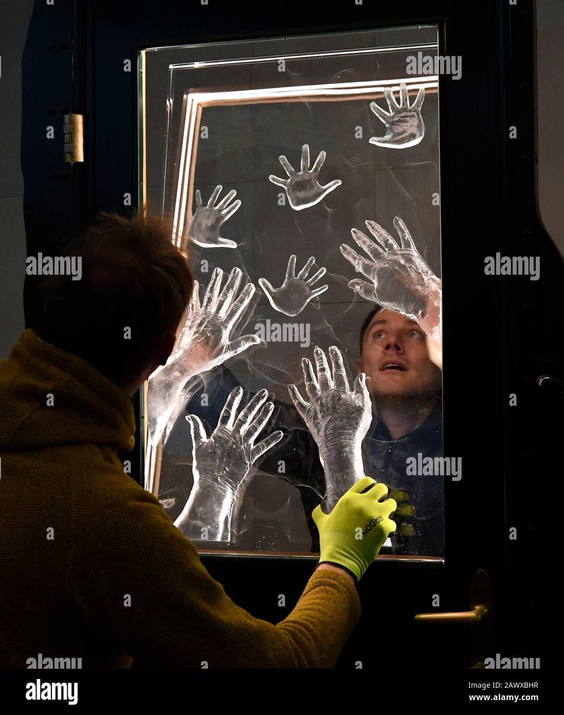 Hand imprints hi-res stock photography and images - Alamy