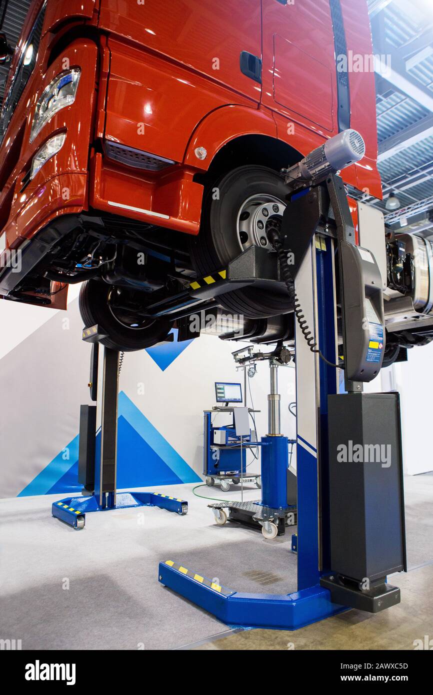 Up on lift hi-res stock photography and images - Alamy