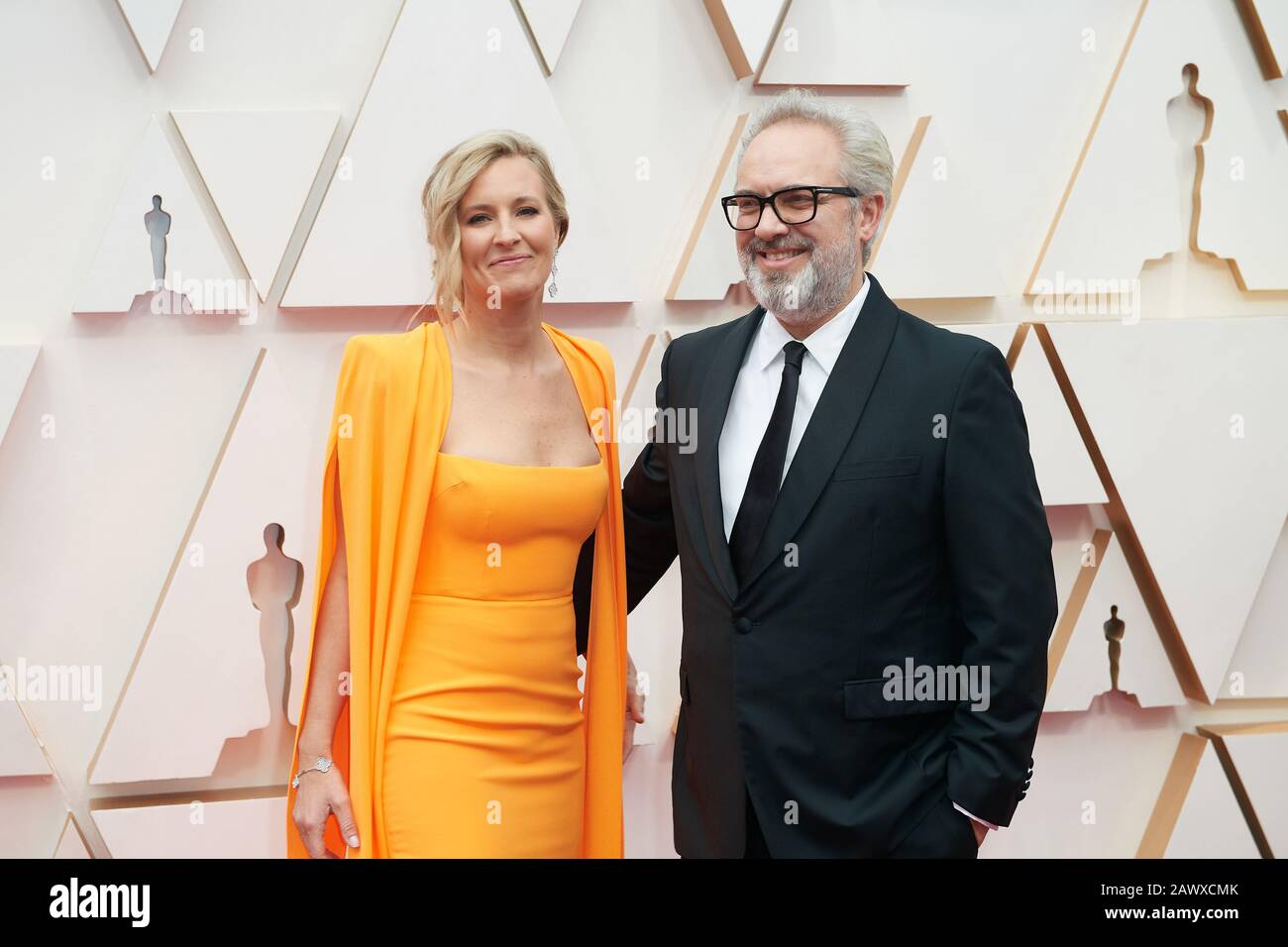09 February 2020 - Hollywood, California - Sam Mendes and wife Alison ...