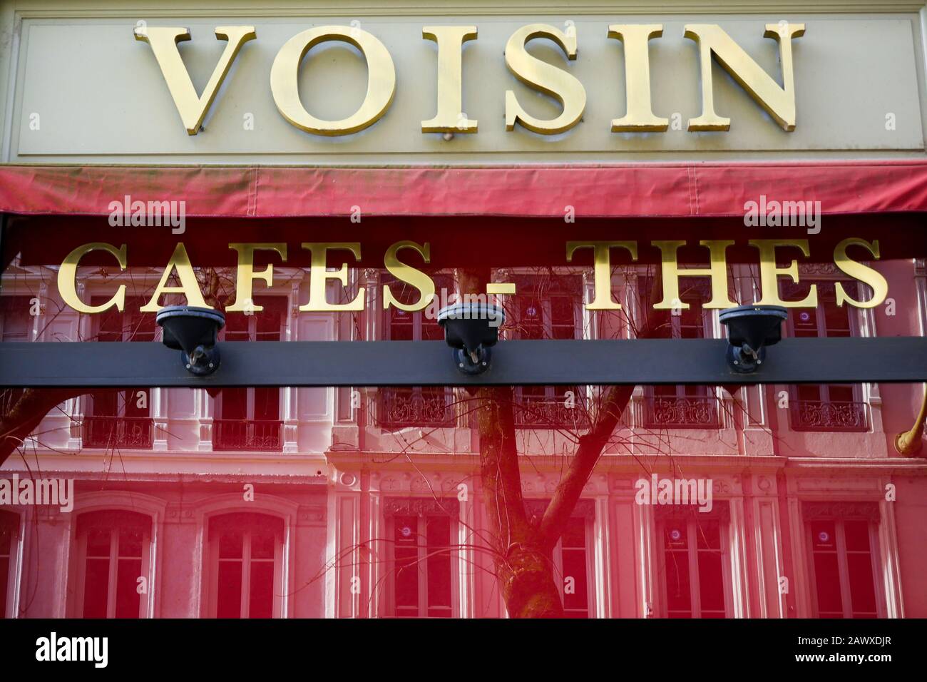 Voisin, Lyons chocolates shop, Republique street, Lyon, France Stock ...