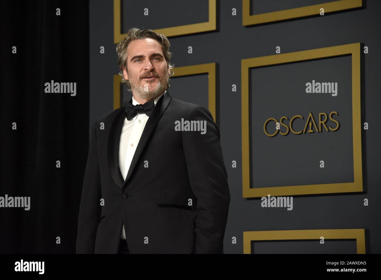 Los Angeles, USA. 09th Feb, 2020. Joaquin Phoenix, winner of the Actor ...