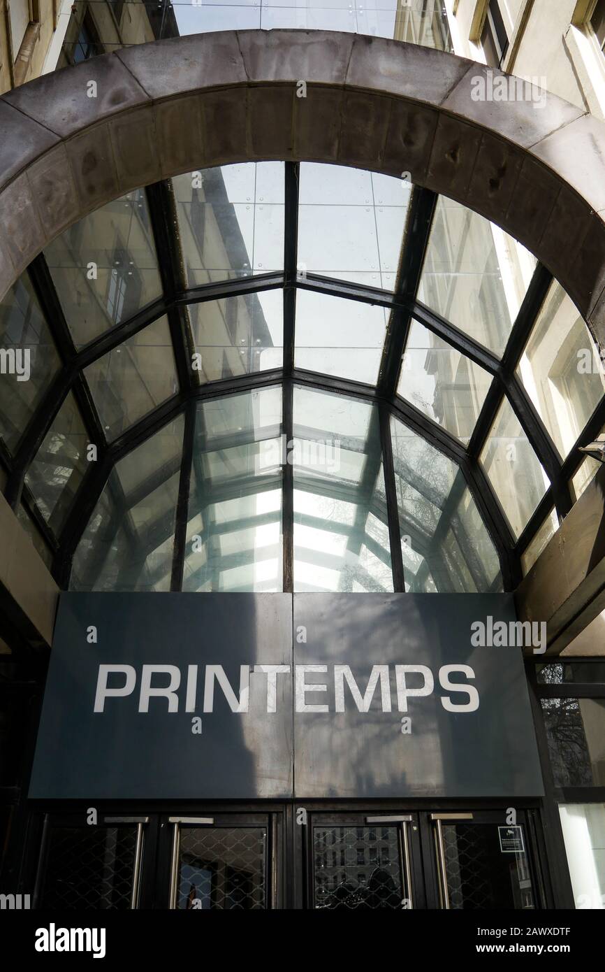 Grand magasin printemps hi-res stock photography and images - Alamy