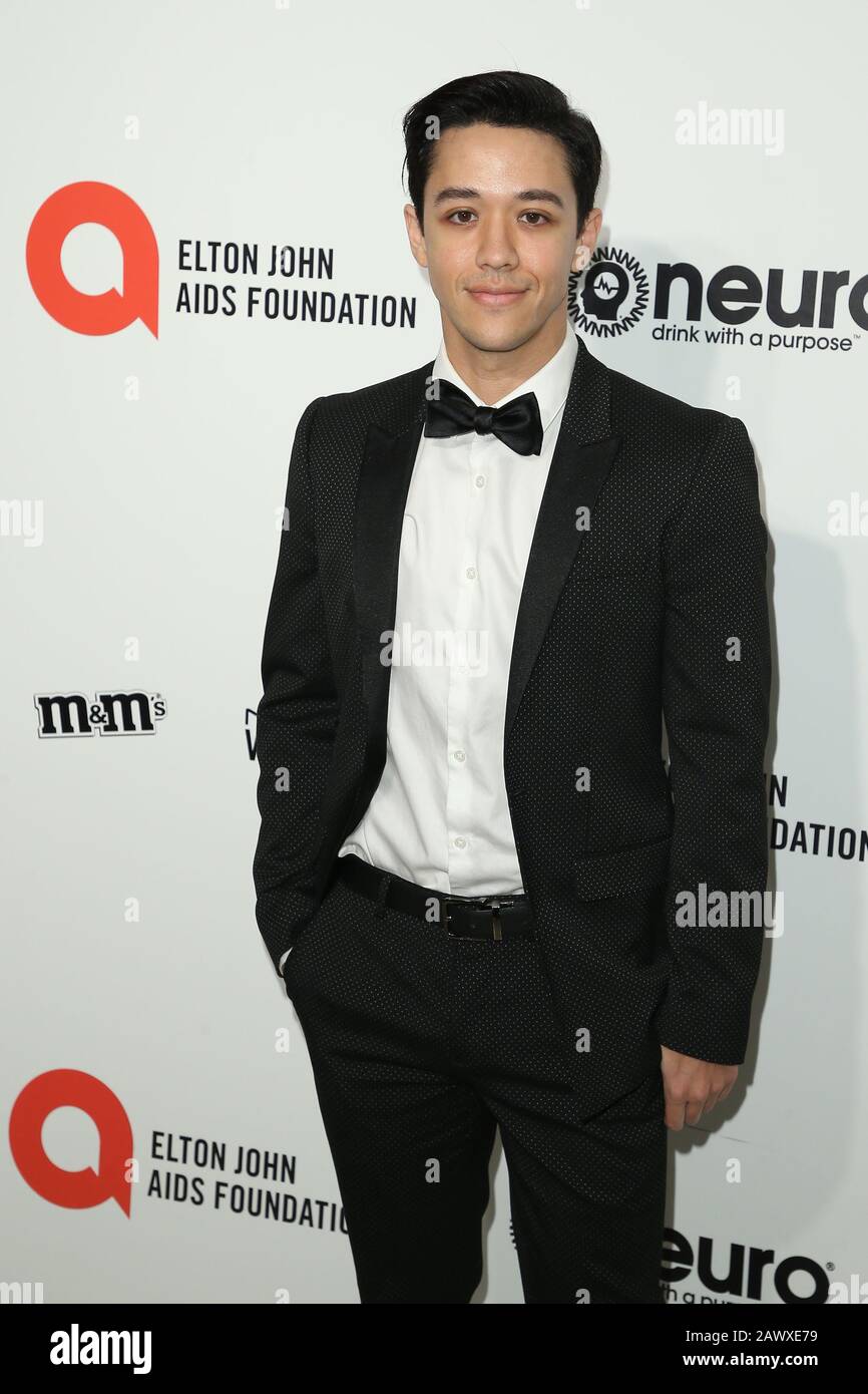 Los Angeles, USA. 09th Feb, 2020. Kyle Hanagami attends the 28th Annual ...