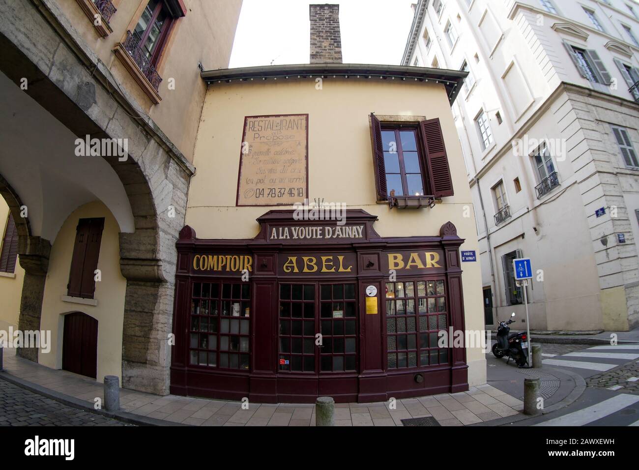 Famous Lyons gastronomic restaurant "Chez Abel, A la Voûte d'Ainay ...