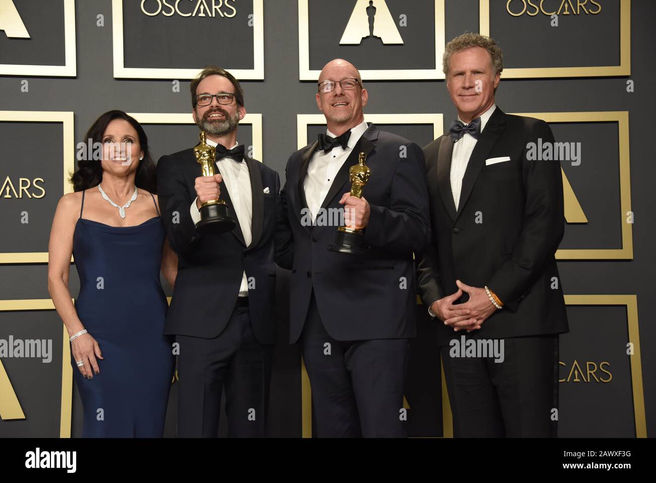 Los Angeles, USA. 09th Feb, 2020. Julia Louis-Dreyfus, film editors ...