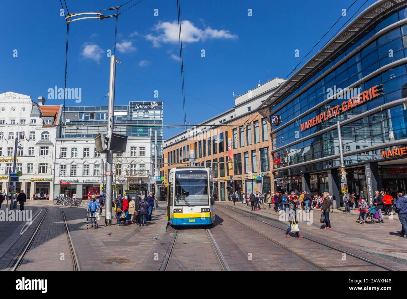 Tramway mall hi-res stock photography and images - Alamy