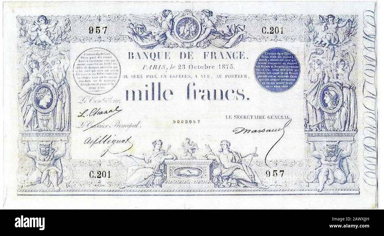 1000 francs hi-res stock photography and images - Alamy