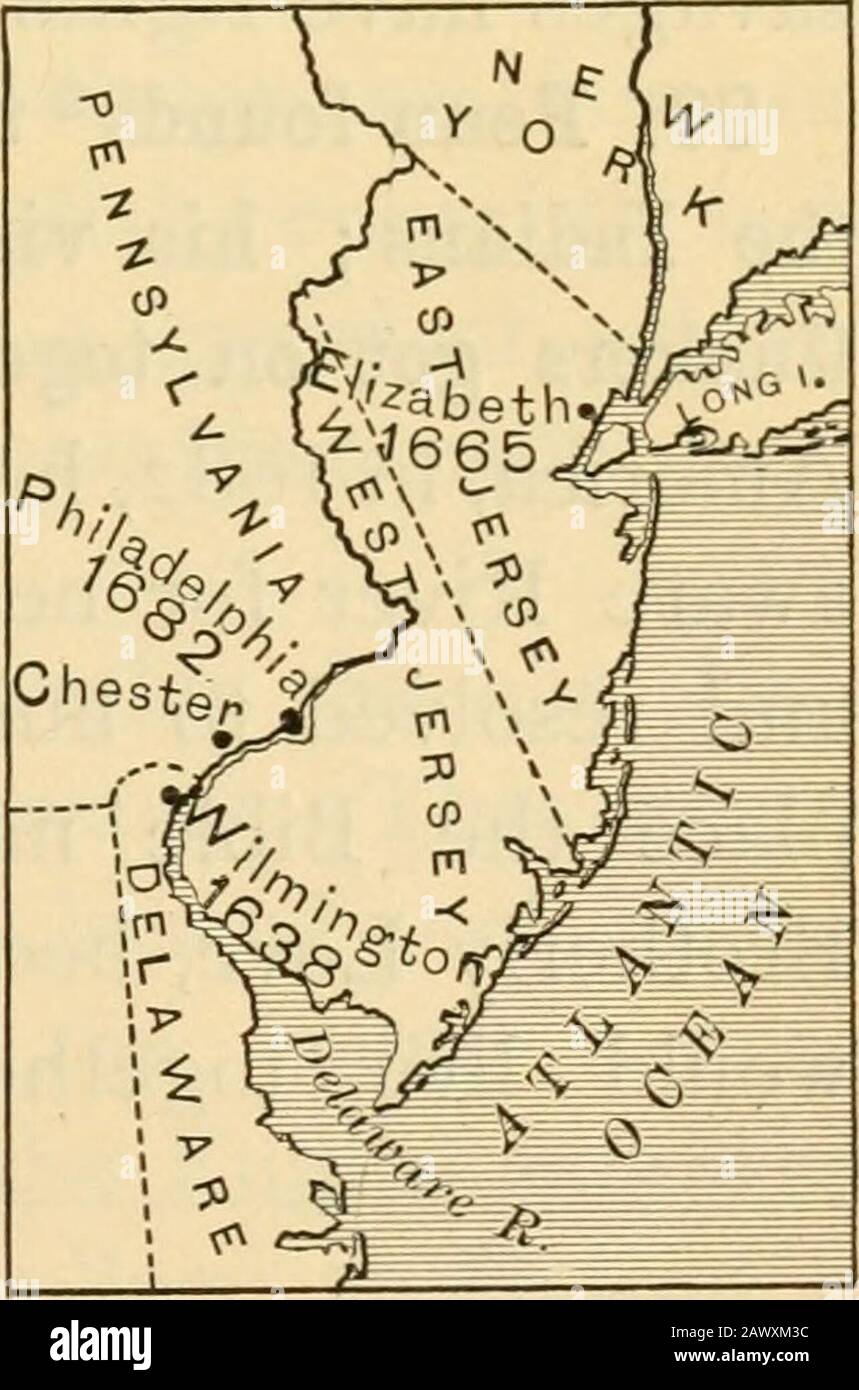Colonial Quakers Map