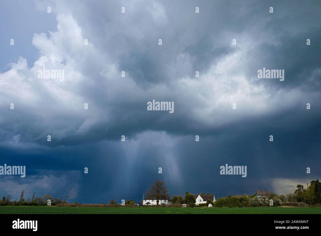 Rainstorm Background