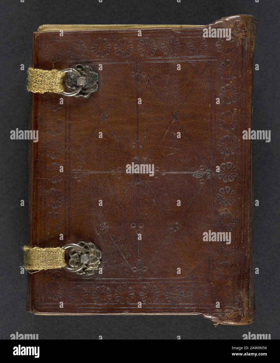 leather binding of a 16th century Armenian Liturgical psalter and ...