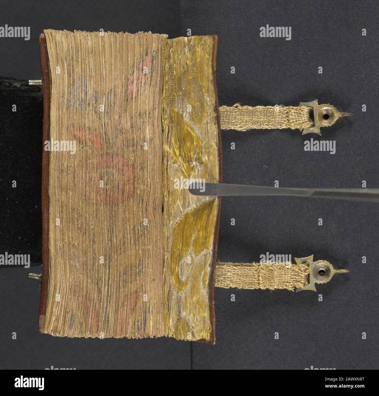 leather binding of a 16th century Armenian Liturgical psalter and ...