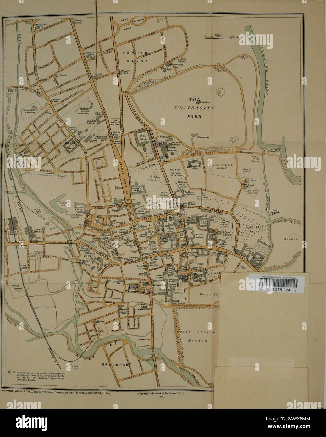 Alden's Oxford guide : with an appendix entitled "Old Oxford", and a ...