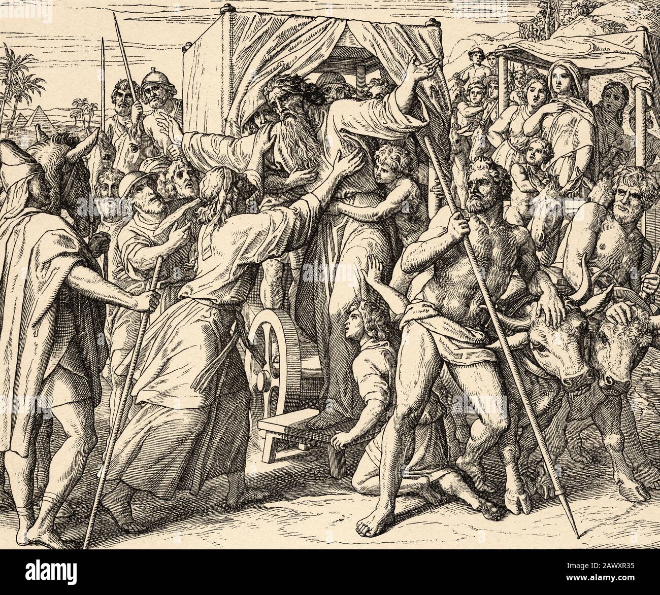 Genesis. Israel said to Joseph now I can die, after I have seen your ...