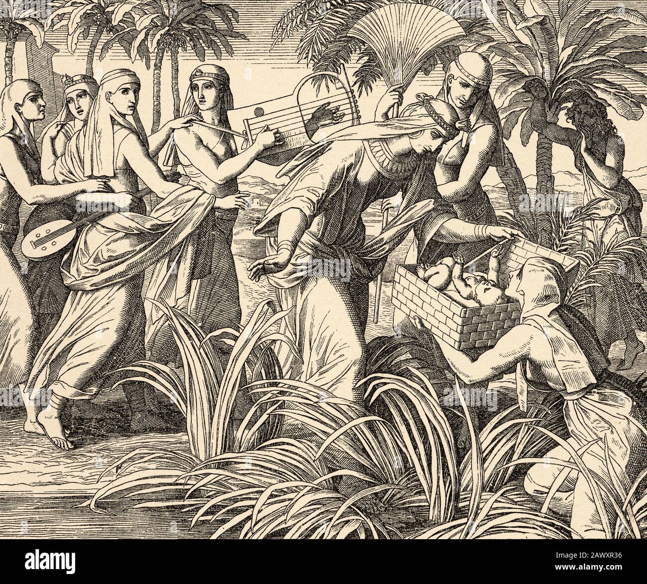 Moses in the nile hi-res stock photography and images - Alamy