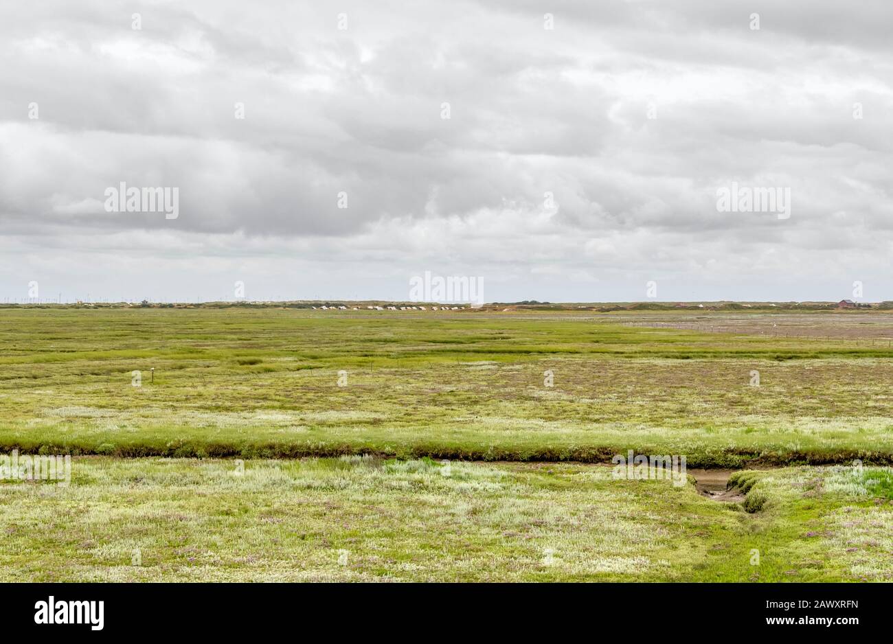 Impression of Spiekeroog, one of the East Frisian Islands at the North ...