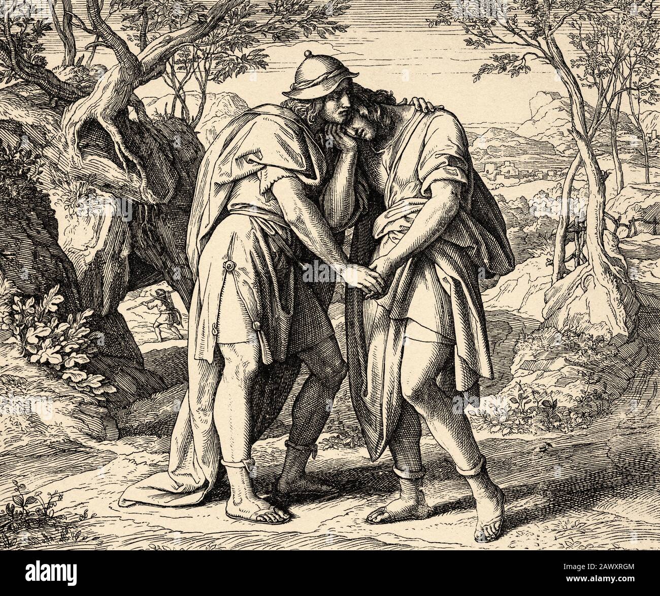 David and jonathan hi-res stock photography and images - Alamy