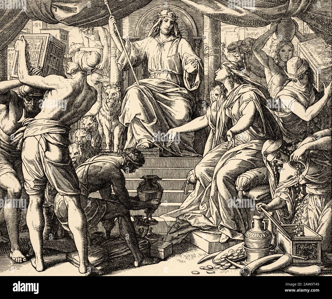 Queen of saba hi-res stock photography and images - Alamy