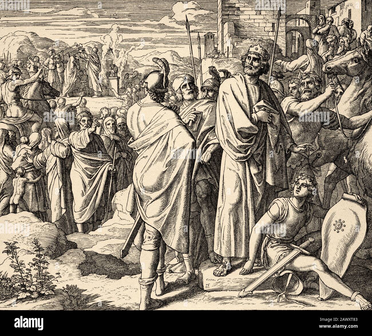 The division of the empire. Ten tribes rebelled against Roboam. Kings ...