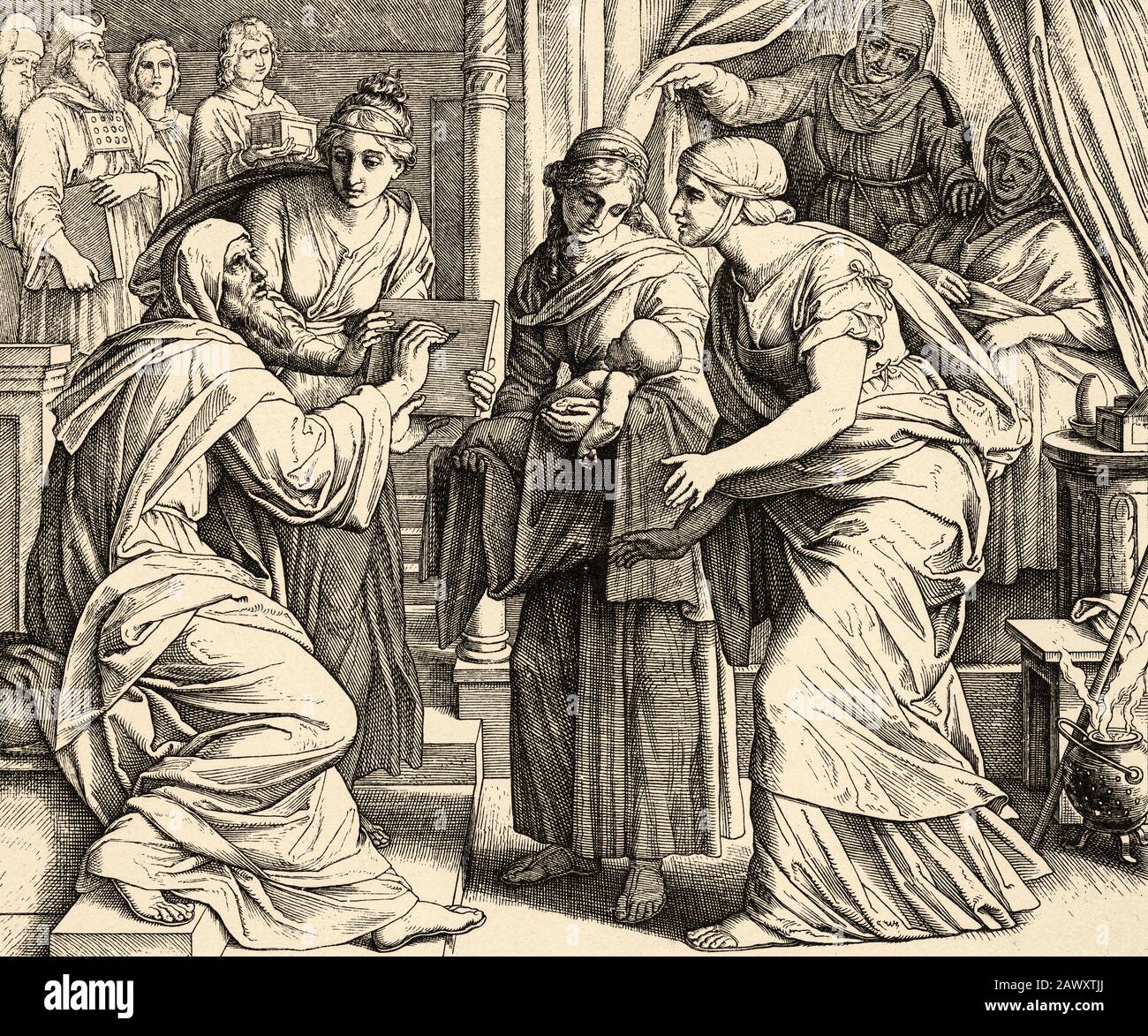 Zechariah new testament hi-res stock photography and images - Alamy