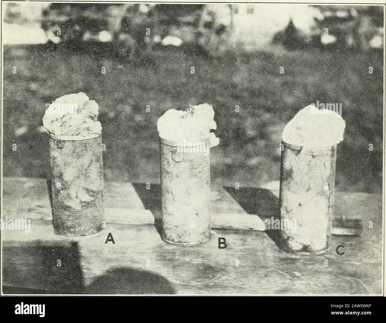 A method of determining grease and dirt in wool
