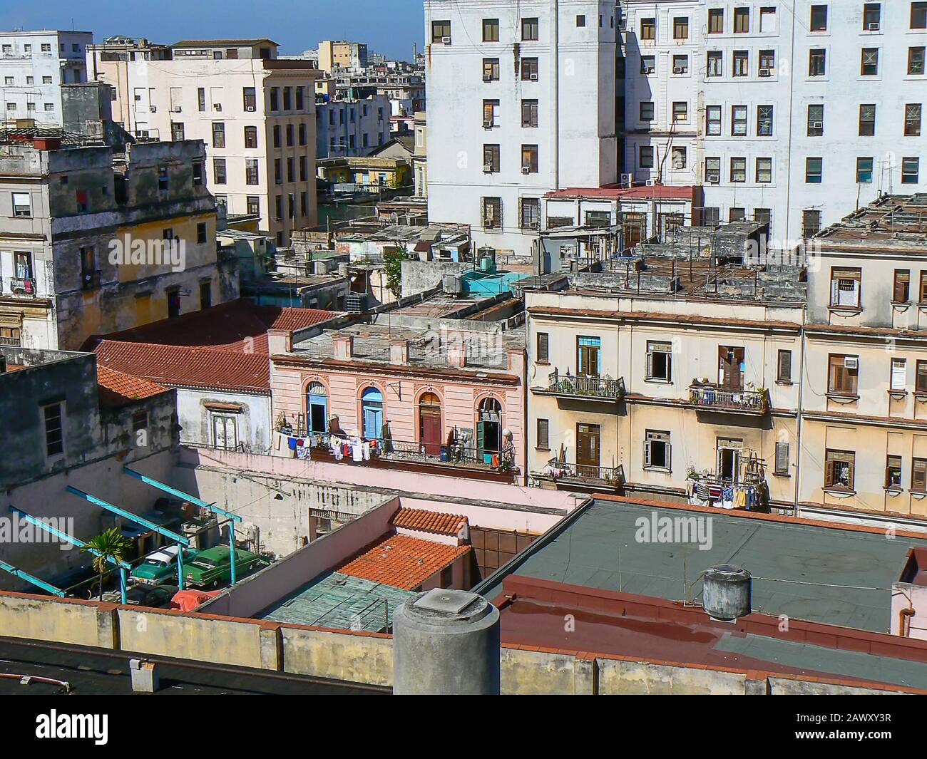 Rooftops of Old Havana, Cuba Stock Photo - Alamy