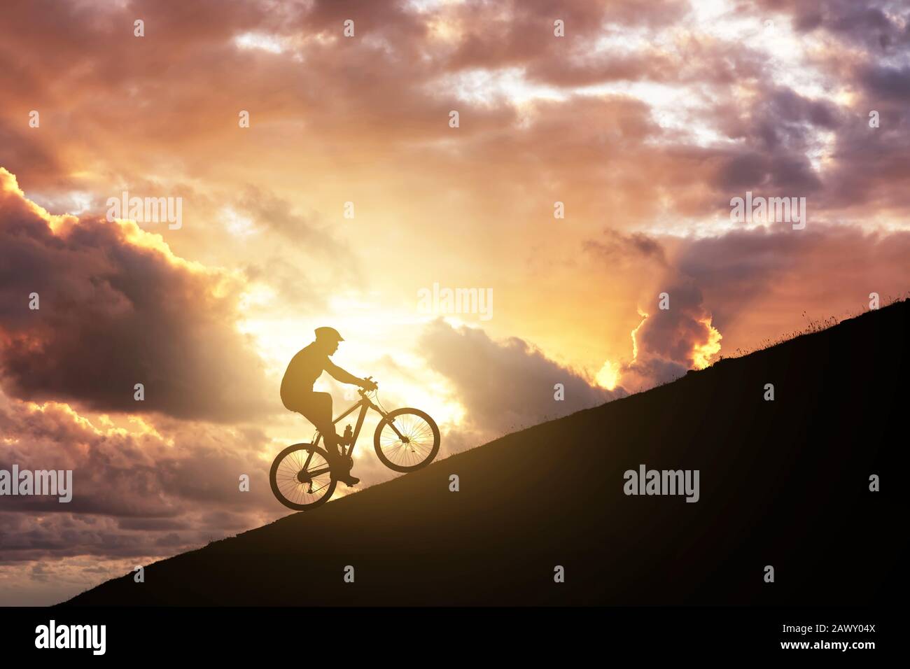 Bicycle slope hi-res stock photography and images - Alamy