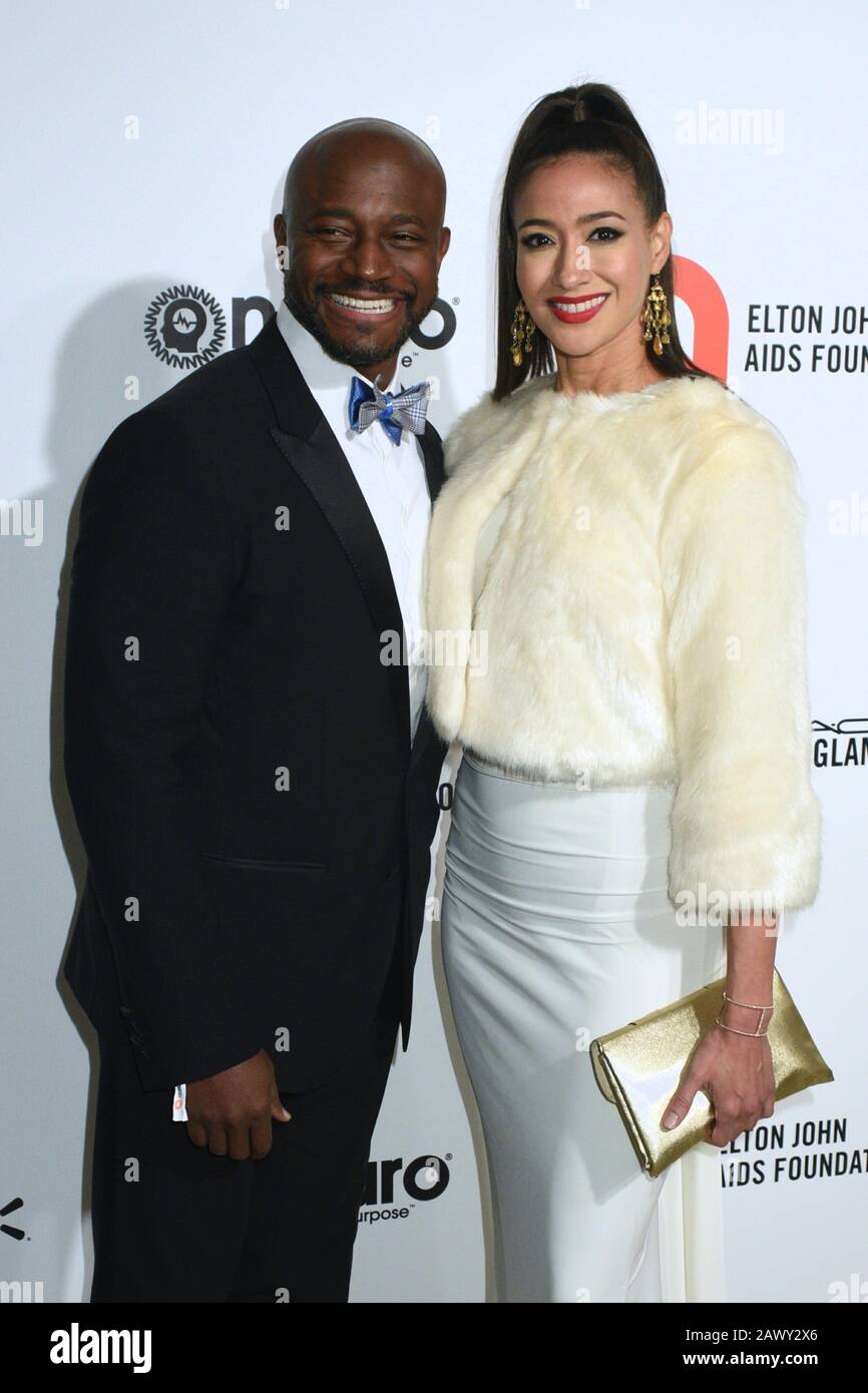 Los Angeles, California, USA. 09th Feb, 2020. Taye Diggs and Kristi ...