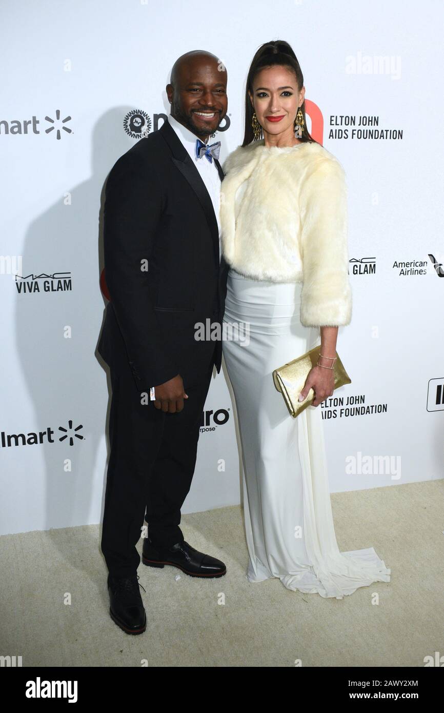 Los Angeles, California, USA. 09th Feb, 2020. Taye Diggs and Kristi ...