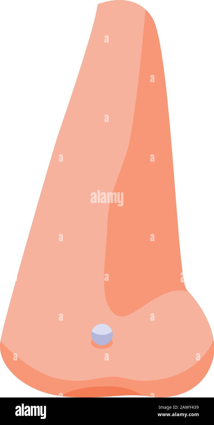 Steel ear piercing icon Stock Vector Images - Alamy