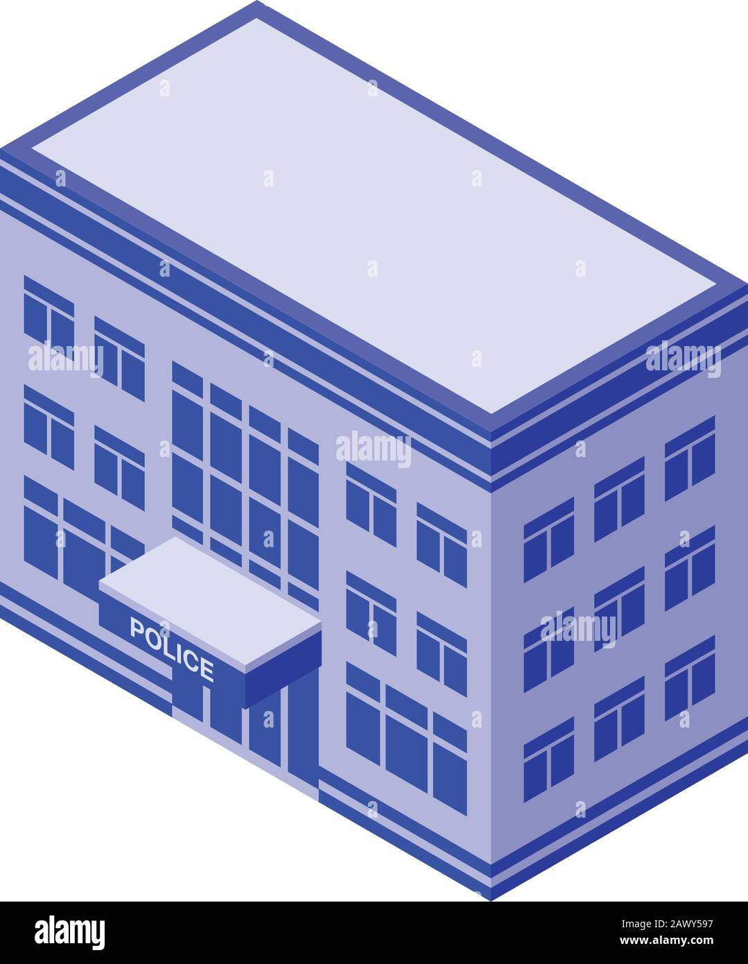 Fire department police building Stock Vector Images - Alamy