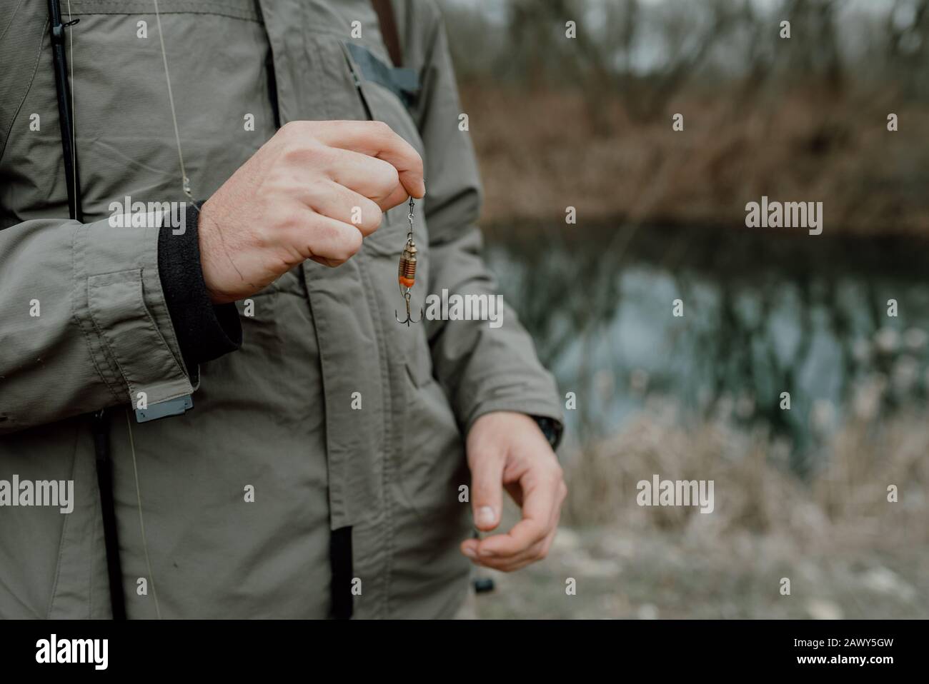 Adult angler hi-res stock photography and images - Alamy