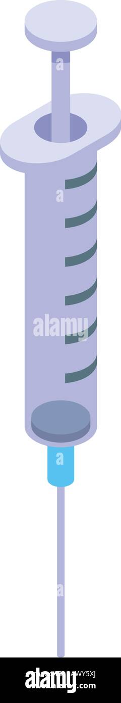 Anesthesia syringe icon, isometric style Stock Vector Image & Art - Alamy