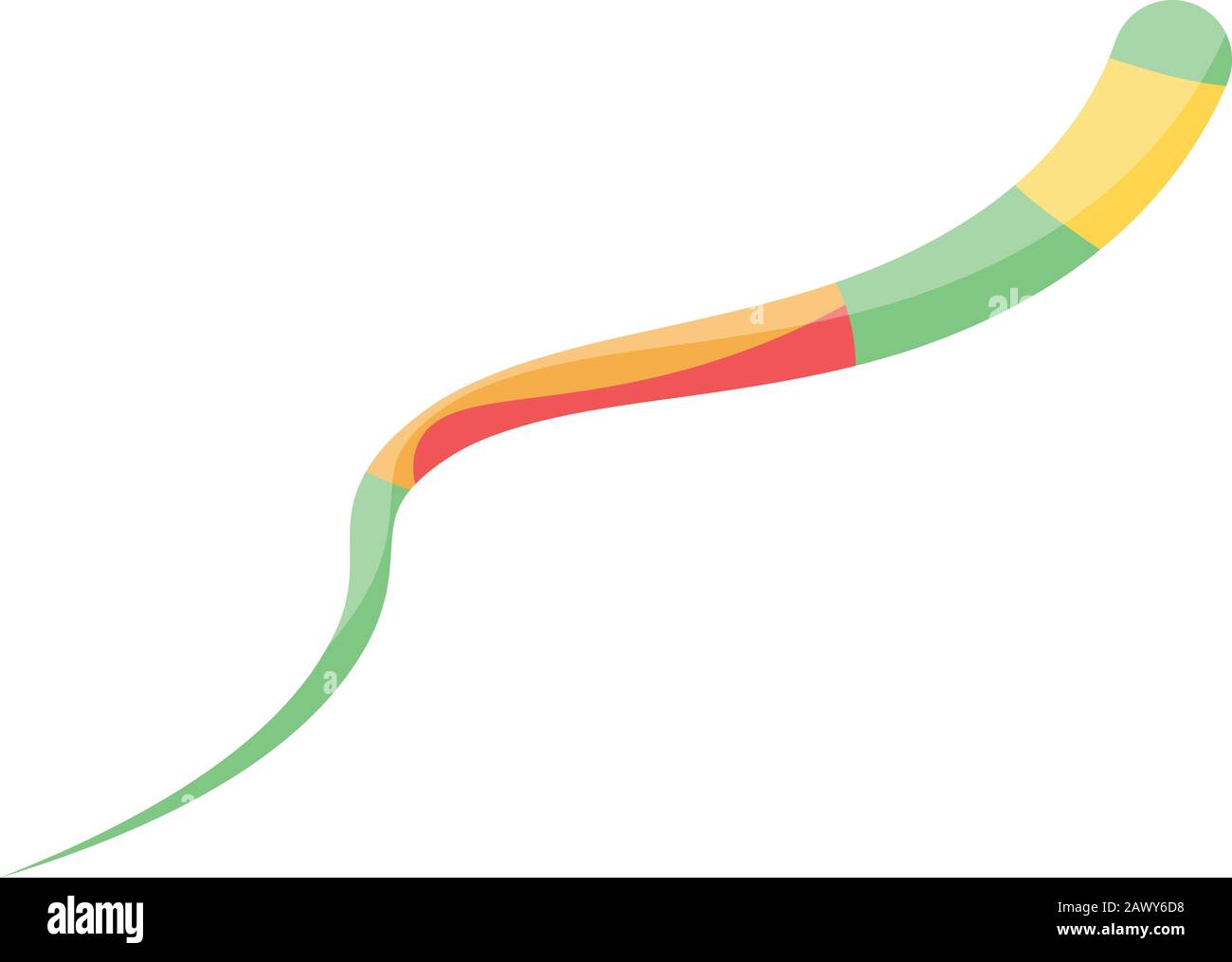 Inside parasite worm icon, isometric style Stock Vector Image & Art - Alamy