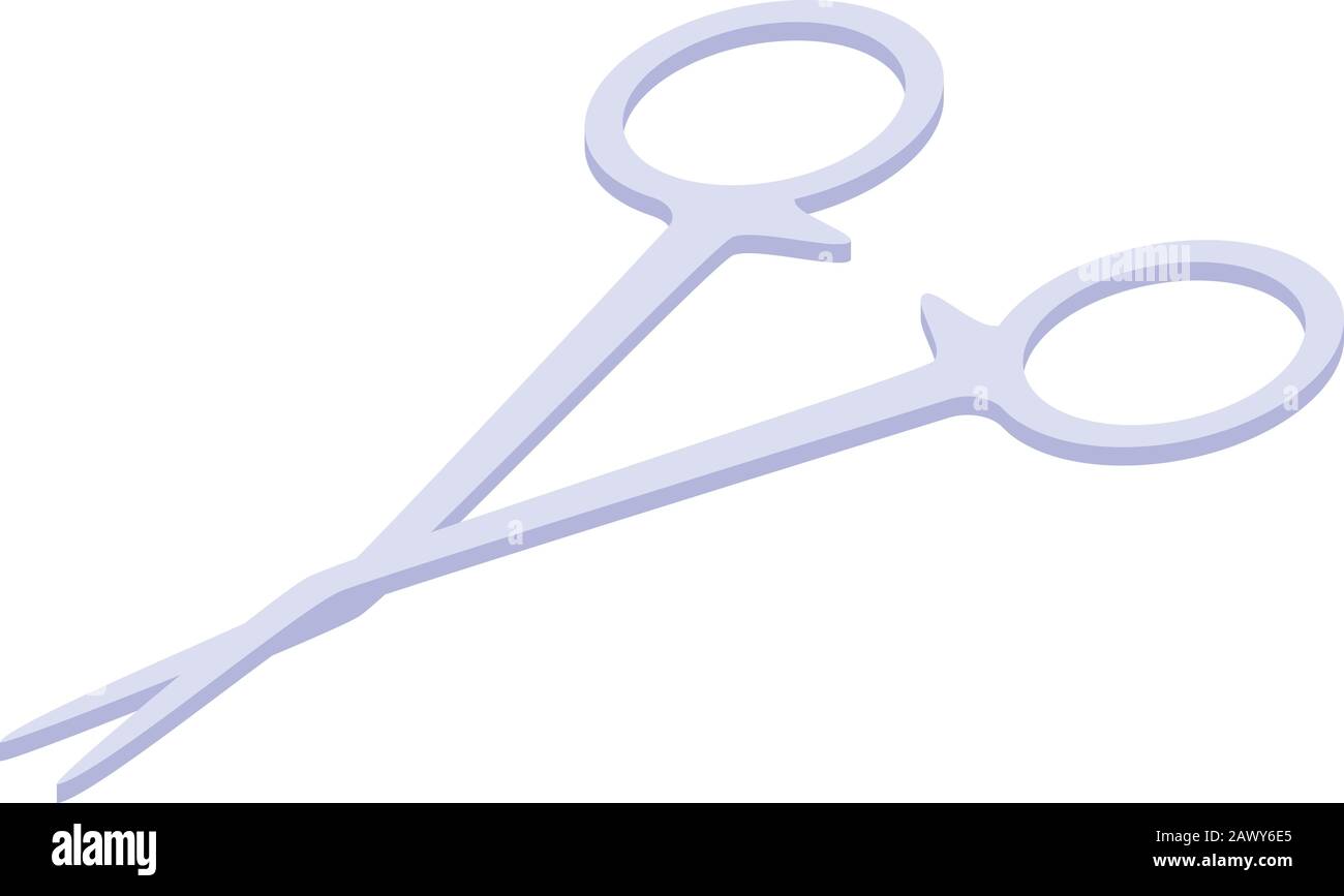 Surgical forceps icon, isometric style Stock Vector Image & Art - Alamy