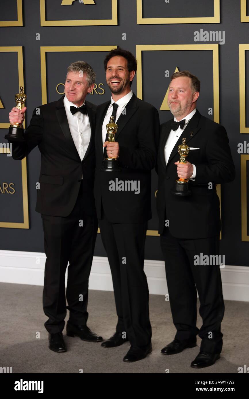 Hollywood, California, USA. 09th Feb, 2020. Dominic Tuohy, Guillaume ...